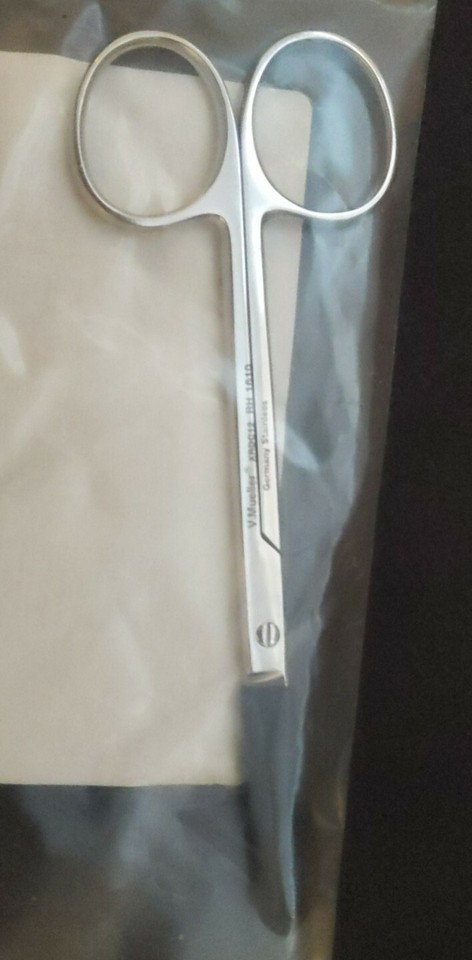 V Mueller RH1610 Plastic Utility Scissors Curved Sharp/Sharp Overall ...