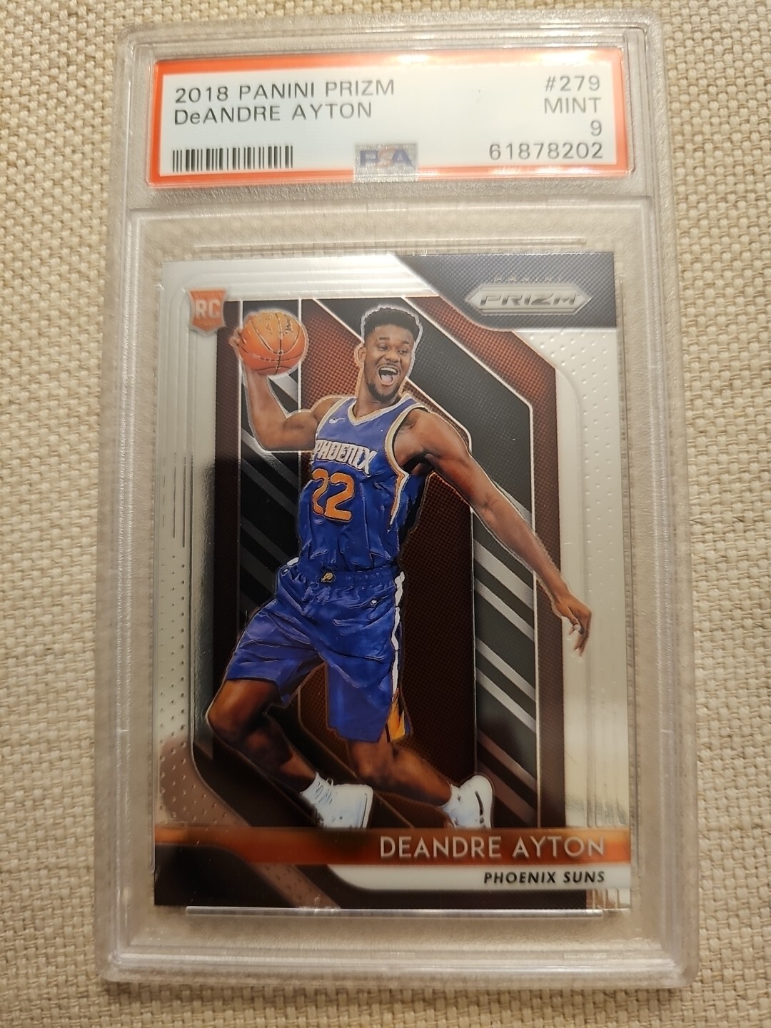 2018 PRIZM #279 DEANDRE AYTON ROOKIE PSA 9 SUNS RC QTY | eBay