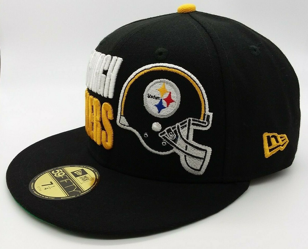 Pittsburgh Steelers New Era Stack Hat/Cap/Fitted/5950 Throwback/Retro ...