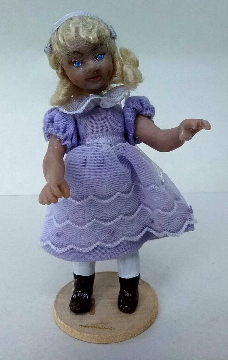 Miniature Polymer Clay Dolls