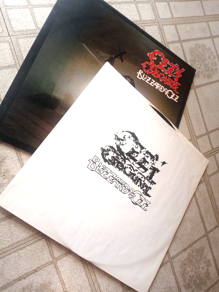 OZZY OSBOURNE BLIZZARD OF OZ RECORD LP JET 1981 | eBay