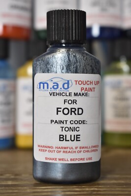 FORD TONIC BLUE PAINT TOUCH UP KIT 30ML FIESTA FOCUS ETC | eBay UK