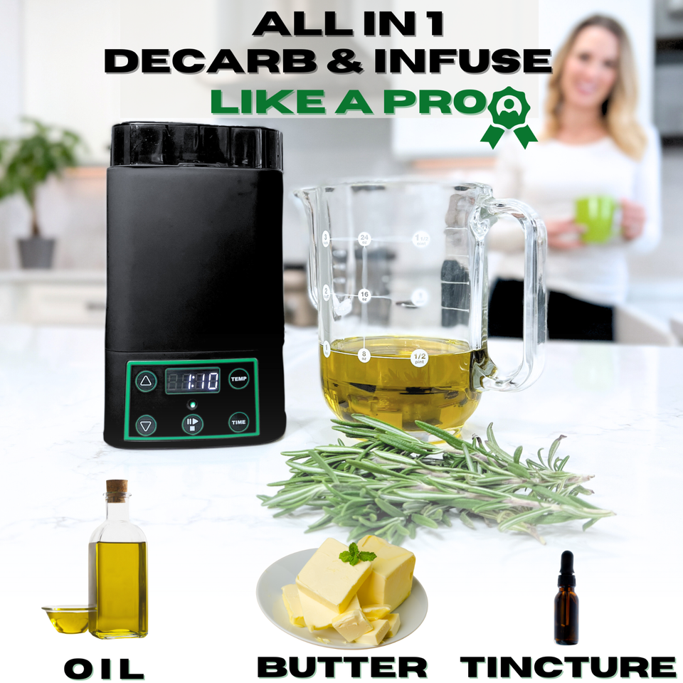 Decarboxylator and Infuser Machine herb Magic Butter Oil Tincture ...
