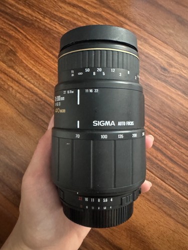 Sigma Auto Focus Zoom 75-300mm f/4-5.6 Lens For Canon, APO Macro | eBay