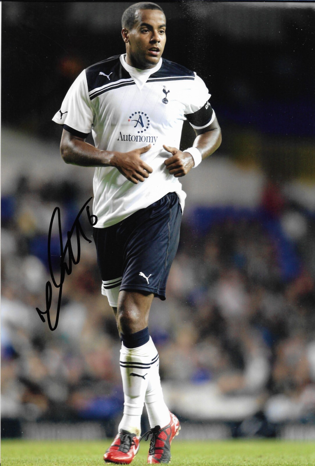 Tom Huddlestone LEEDS Footballer 8"x12" Genuine Signed Autograph rare ...