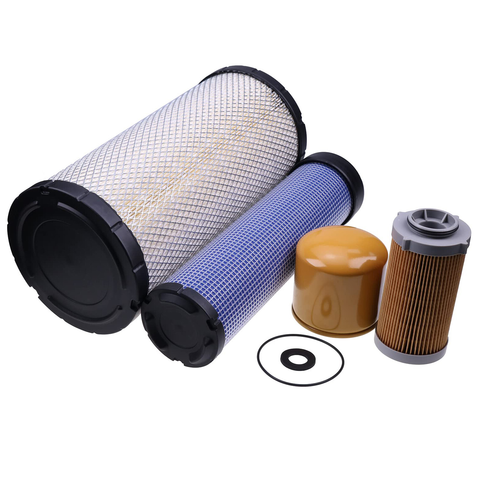 Air Filter Kit AT171854 AT171853 3635819 For CAT 236D 242D 246D 262D ...