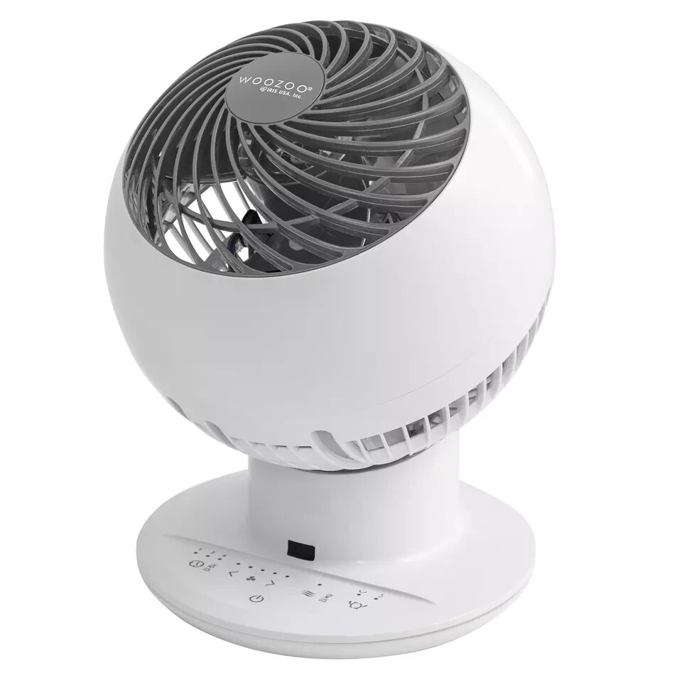 NEW Woozoo 5-Speed Oscillating Globe Fan w/Remote Control, White [PCF ...