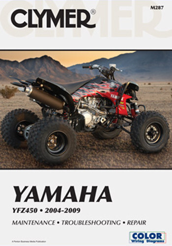 Clymer M287-2 Service Repair Shop Manual YAMAHA YFZ450 | eBay