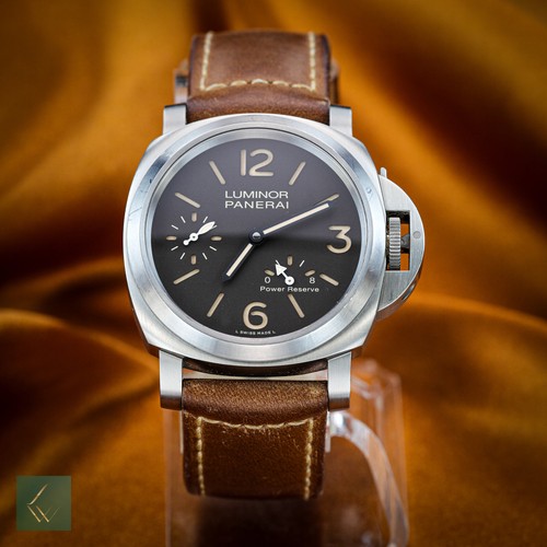 Panerai Luminor 1950 8 Days Titanium Brown Dial 44mm PAM 797 PAM00797 ...