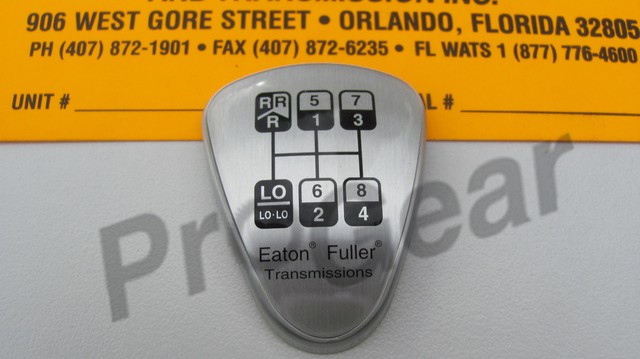 Eaton FULLER Genuine 8 Speed LL Transmission Shift Medallion Pattern ...