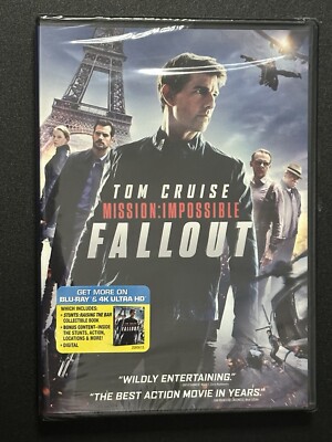 Mission: Impossible: Fallout (DVD, 2018) SEALED 32429309914| eBay