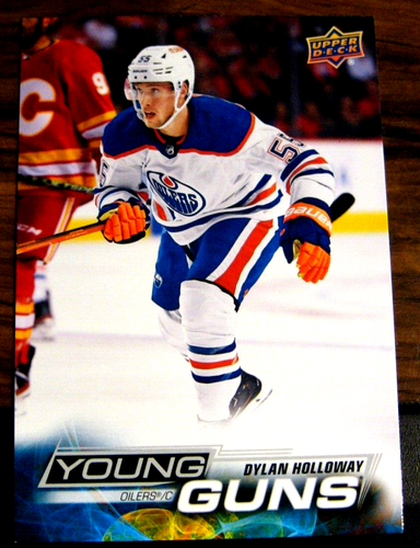 2022-23 UPPER DECK YOUNG GUNS #461 DYLAN HOLLOWAY RC LARGE JUMBO" BOX FRESH | eBay