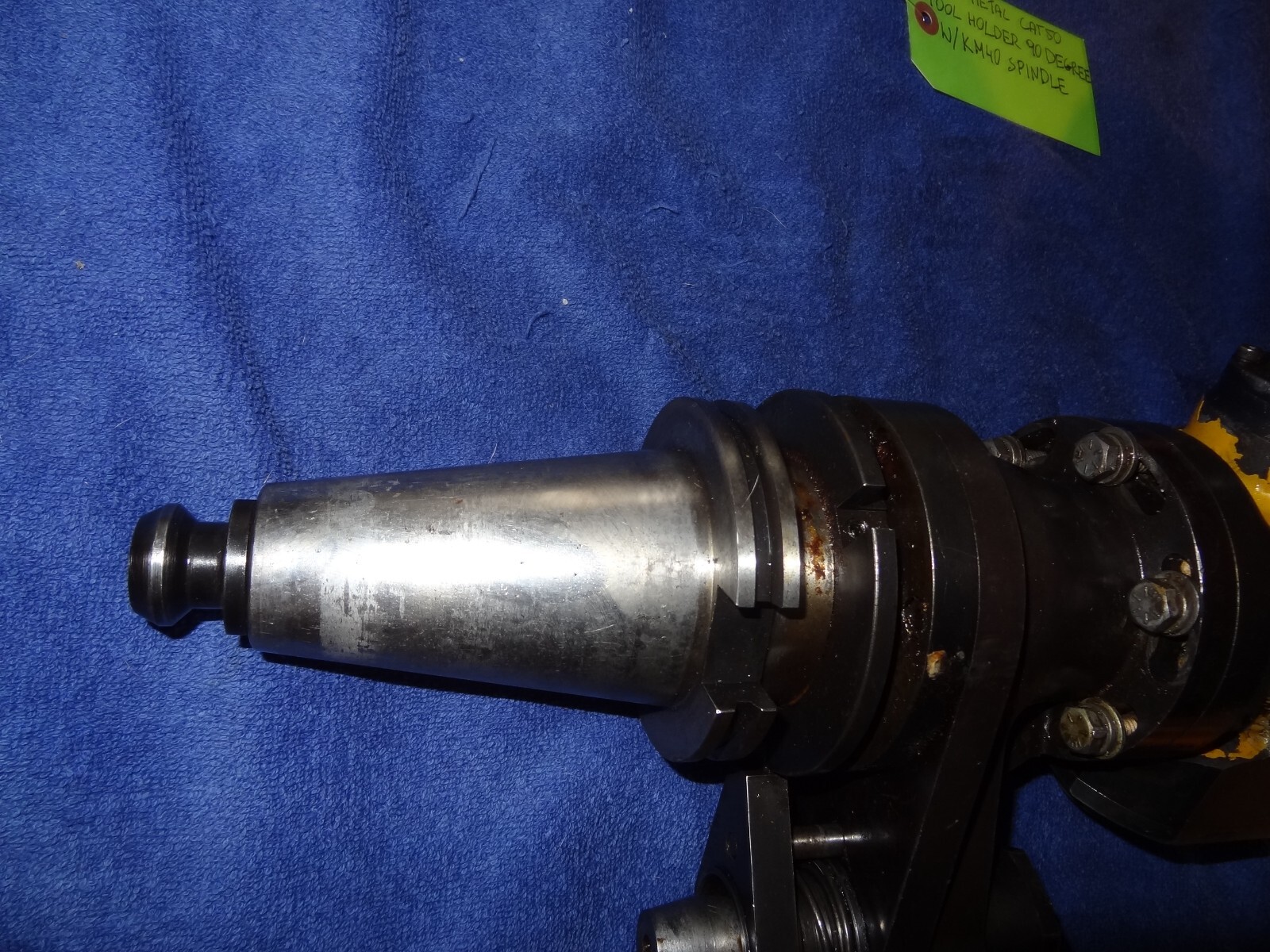 KENNAMETAL CAT 50 ANGLE HEAD 90 DEGREE KM 40 SPINDLE | eBay