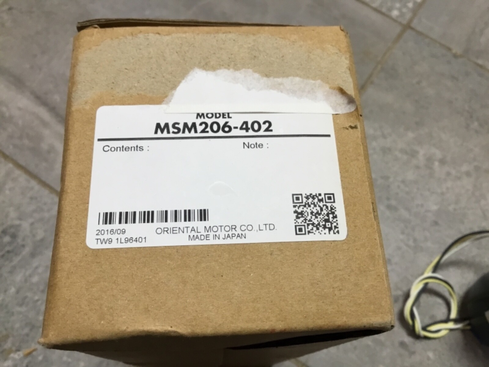 Oriental Motor MSM206-402 MSM2006402 Speed Control Motor 6W 1600RPM ...