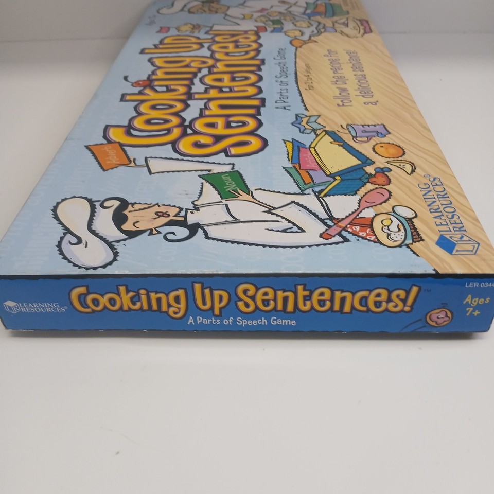 Learning Resources COOKING UP SENTENCES A Parts of Speech Educational ...