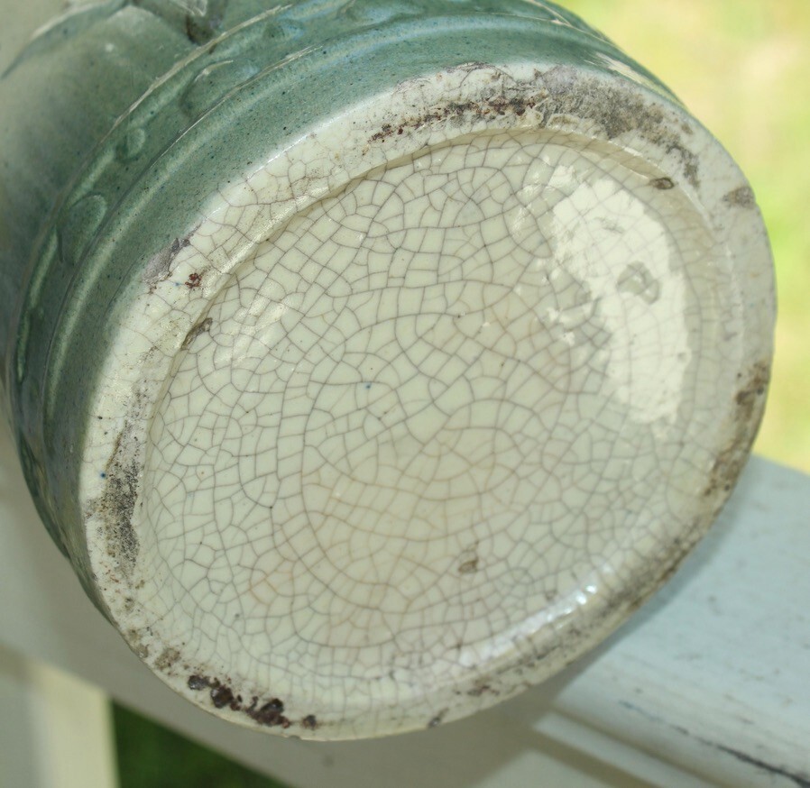 EARLY ROSEVILLE Pitcher GOLDEN ROD Butterfly LOT CD | eBay