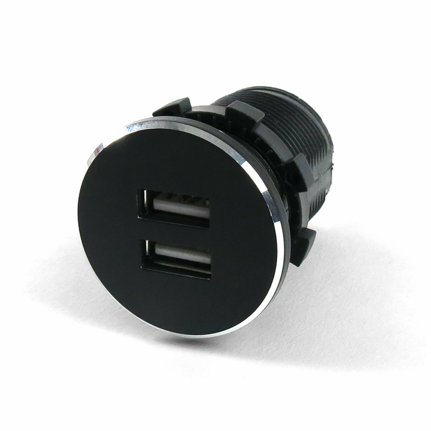 Dual USB Port 12V Cig Lighter Socket Plug Power Adapter | eBay