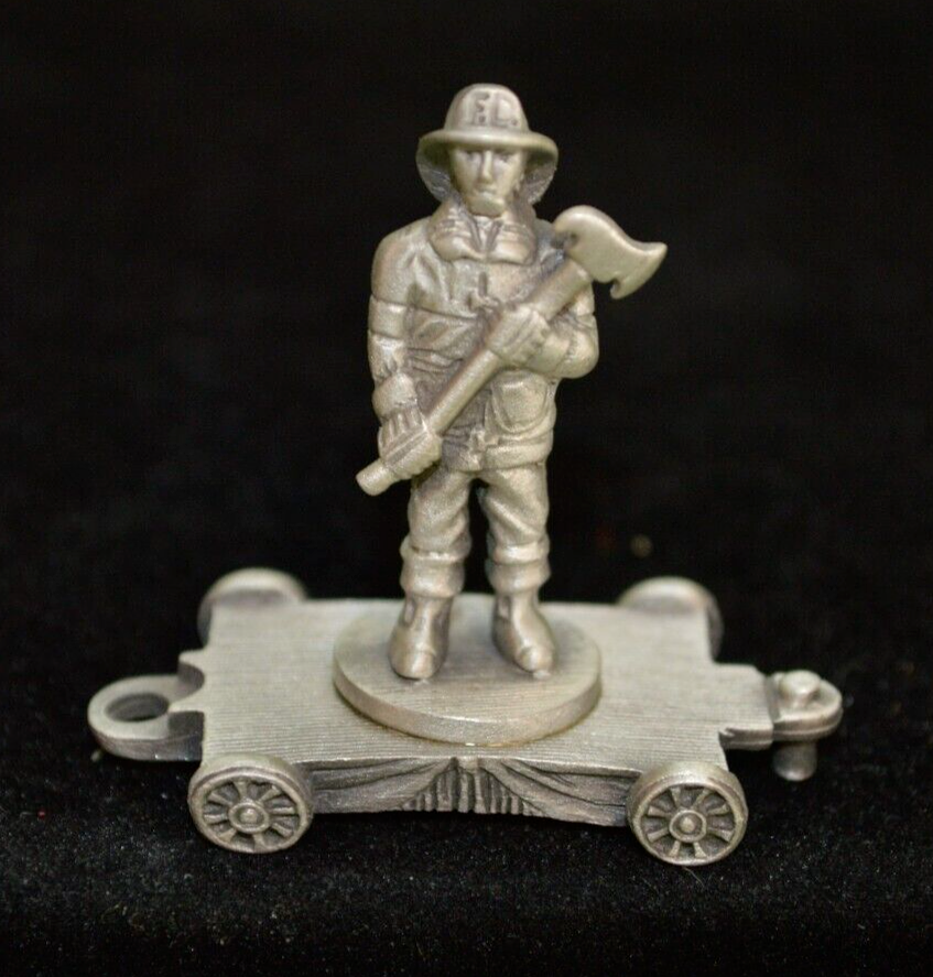 FORT PEWTER - LASTING EXPRESSIONS PEWTER TRAIN CAR FIREMAN (1-9) | eBay