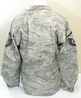USAF Air Force ABU Tiger Stripe Camouflage Utility Uniform Top MSgt L5 ...
