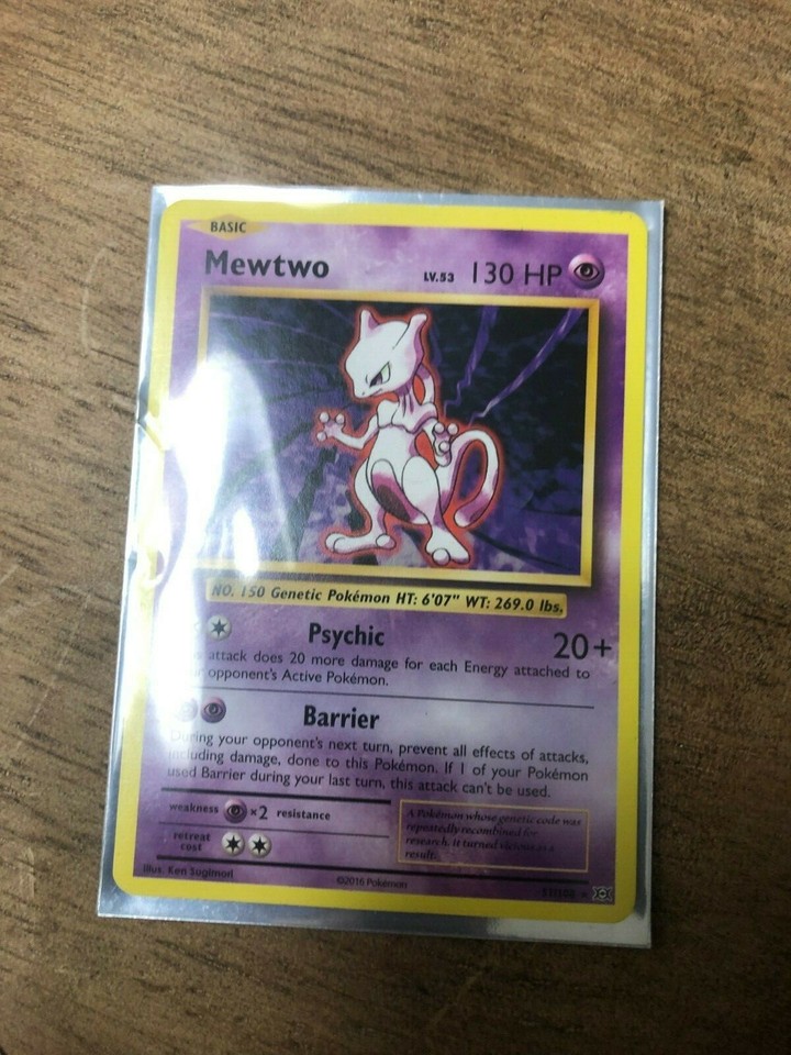 RARE! Mewtwo pokemon card, great condition! | eBay
