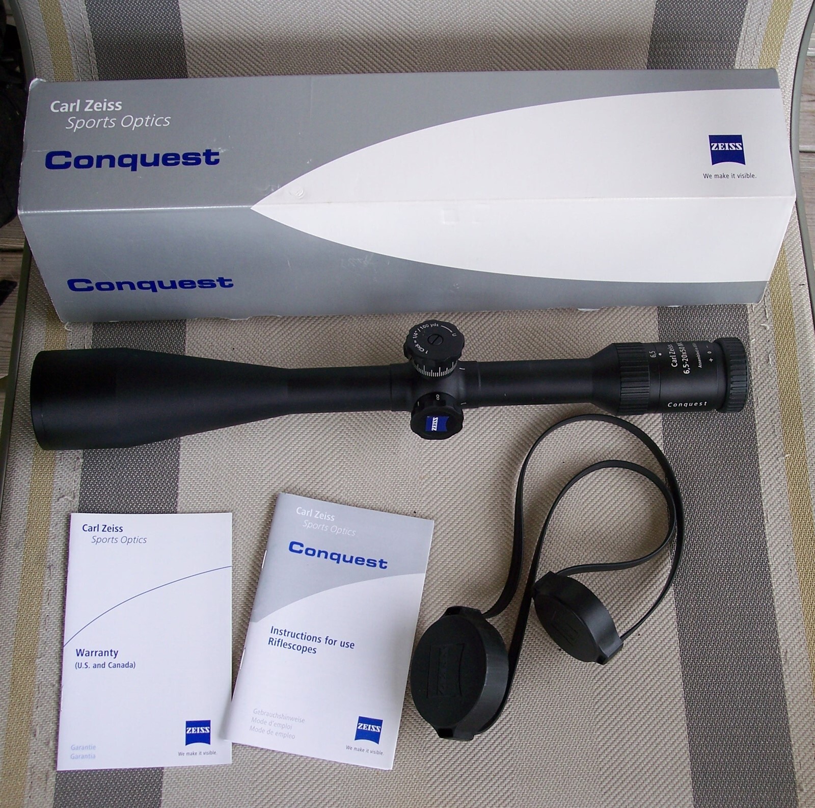 Zeiss Conquest 6.5-20x50mm Target Rifle Scope Mil-Dot NMIB | eBay