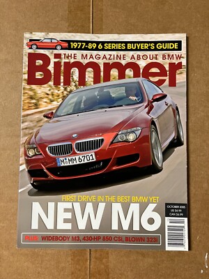 Bimmer Magazine - Issue 53 October 2005 - First Drive M6 | eBay