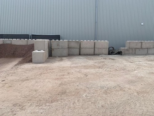 Interlocking Concrete Precast Lego Blocks - 1600 x 800 x 800mm | eBay UK
