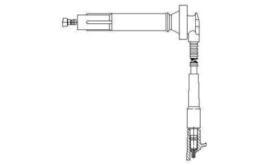 BREMI Ignition Cable For SUBARU Impreza Estate Saloon 92-00 22451-AA730 ...