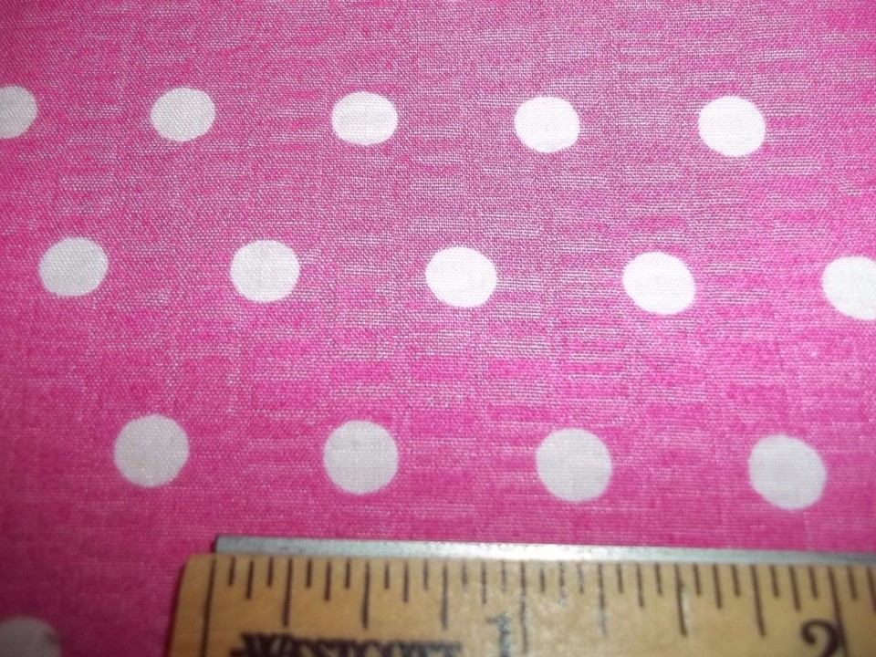 POLKA DOTS pin dot circles Cotton quilt FABRIC U-Pick SEE INFO 1/2 yd ...