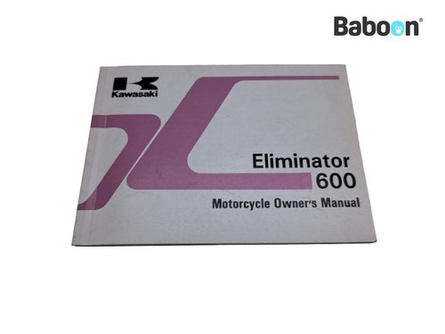 Carnet d'instructions Kawasaki ZL 600 Eliminator 1995-1997 (ZL600 ...