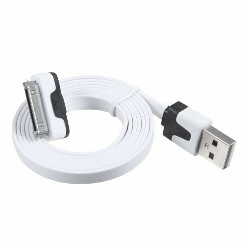 Long 2m 6.5ft USB Cable for iPhone 4S 4 Data Sync Charger Lead Wire | eBay