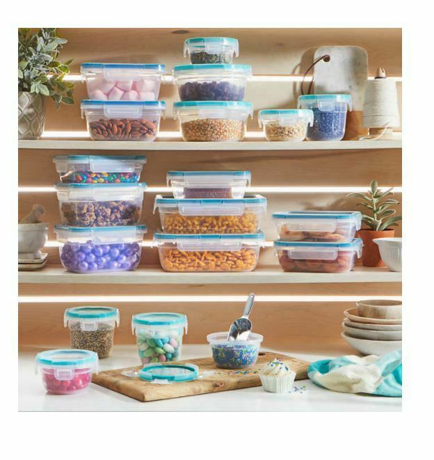 Snapware 38-piece Plastic Food Storage Set 884408032432| eBay