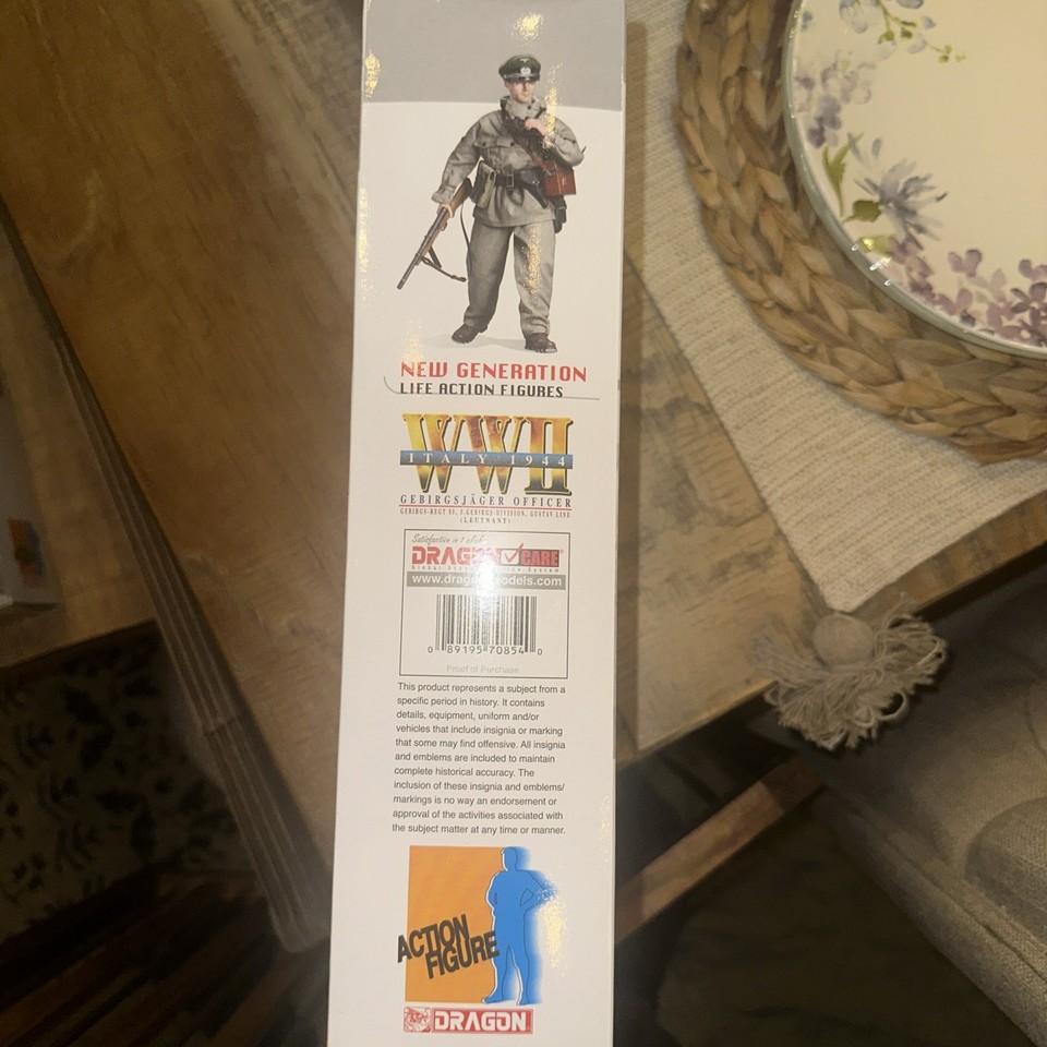 1/6 World War Ii German Dragon Figure Italy, 1944 Lt. Josef Paulus | eBay