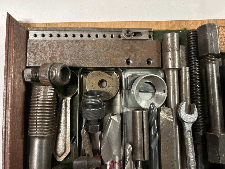 MACHINIST TOOLS LATHE MILL Machinist Lot of Various Tooling Die Makers ...