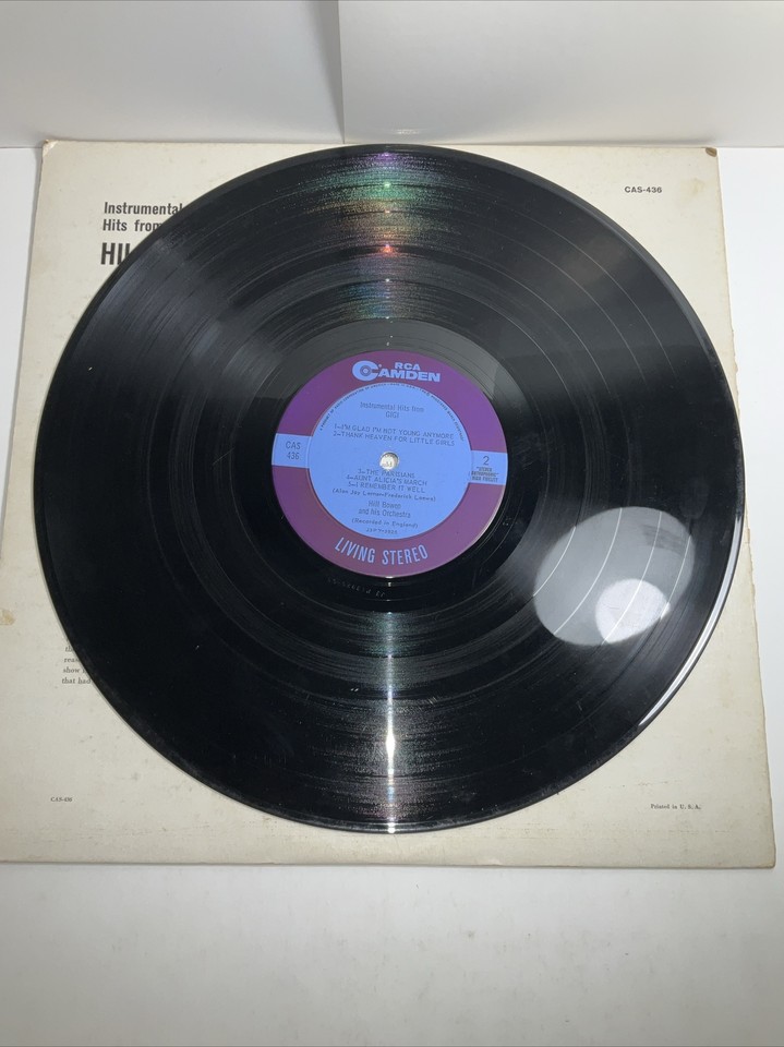 Lerner&Lowe's GIGI Hill Bowen and His Orchestra Vinyl RCA Camden Long ...