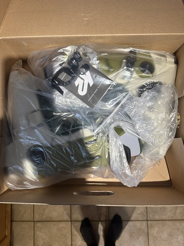 K2 FL3X Revolver Men's Ski Boots, Size 10.5 - Green/Yellow (679220) for ...