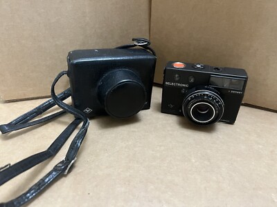 Agfa Selectronic Sensor 35mm Camera Paratronic & Original Case ...