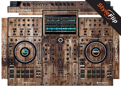 Denon Prime 4+ Skin | Wood #1 | Protective Decal | StyleFlip Skins | eBay