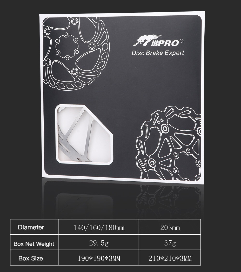 Bicycle Center Lock Rotor 140/160/180/203mm Road Disc Brake Rotor With ...