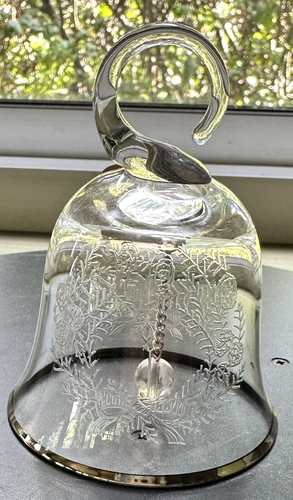 LENOX CRYSTAL 2nd ANNUAL CHISTMAS BELL 1984 Ornament | eBay