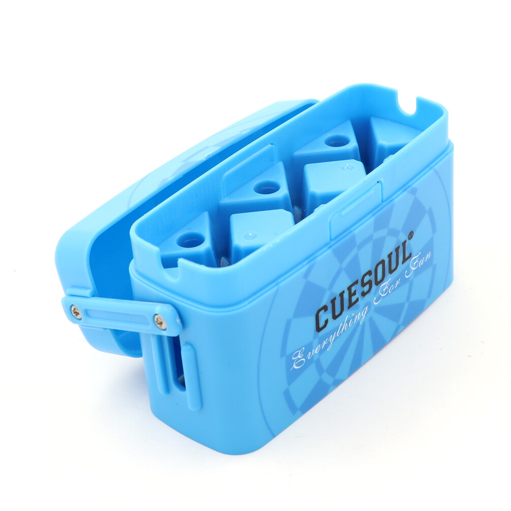 CUESOUL Printing Extra Dart Flights Case for ANTIE Hard Dart Case-Blue ...
