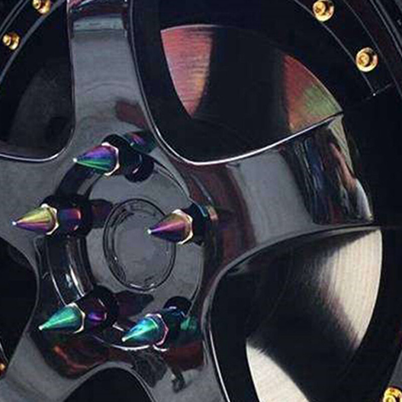 25Pcs Wheel Rivets Nuts Rim Lip Plastic Replacement Alloys BBS Rep ...