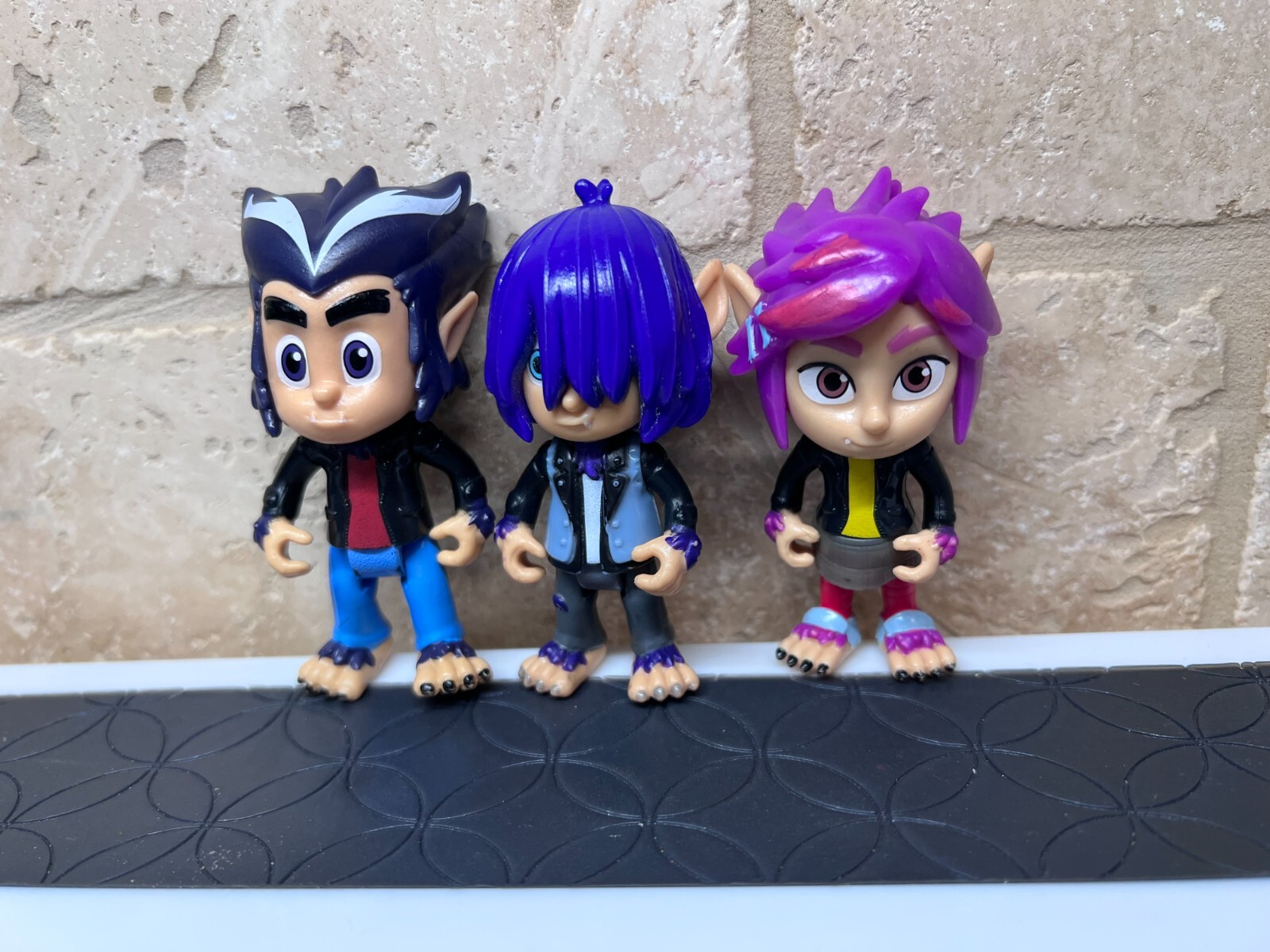 PJ Masks Villians Wolfie Kids Kevin, RIP and Howler 3" Figures Lot Of 3 ...
