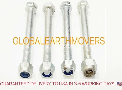 JCB BACKHOE - BOLT & NUT M12 x170, PACK OF 4 PCS. ( PART # 1315/3527Z ...