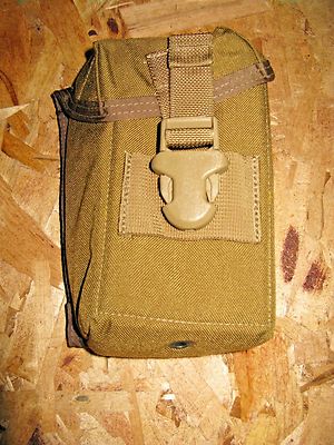 NEW MOLLE AN/PVQ-31A/B Trijicon ACOG Rifle Optic Padded POUCH - Coyote ...