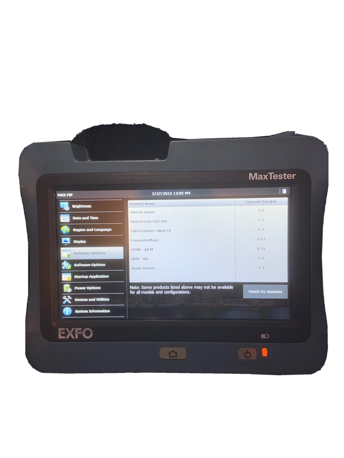 EXFO MaxTester MAX-FIP with case & charger | eBay