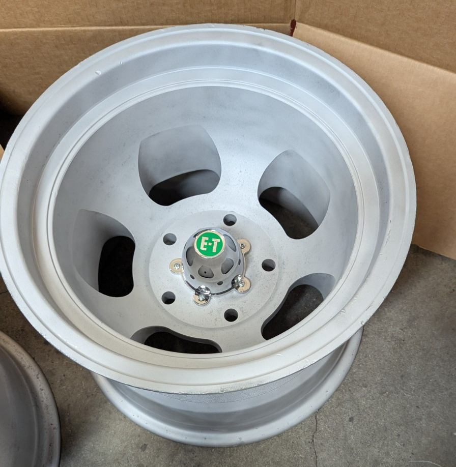 2 VINTAGE 15x11 FENTON GYRO SLOT MAG WHEELS HOTROD CUSTOM VAN TRUCK CAR ...