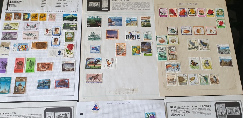 New Zealand Mixed Unchecked Stamps /L303/ | eBay UK