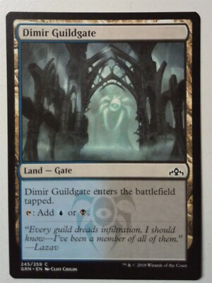 Dimir Guildgate 245 *Common* Magic MtG x1 GRN Guilds of Ravnica | eBay
