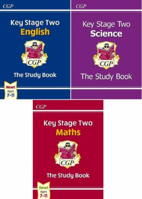 Key Stage Two The Study Book 3 Books Collection Set KS2 Maths, Science ...